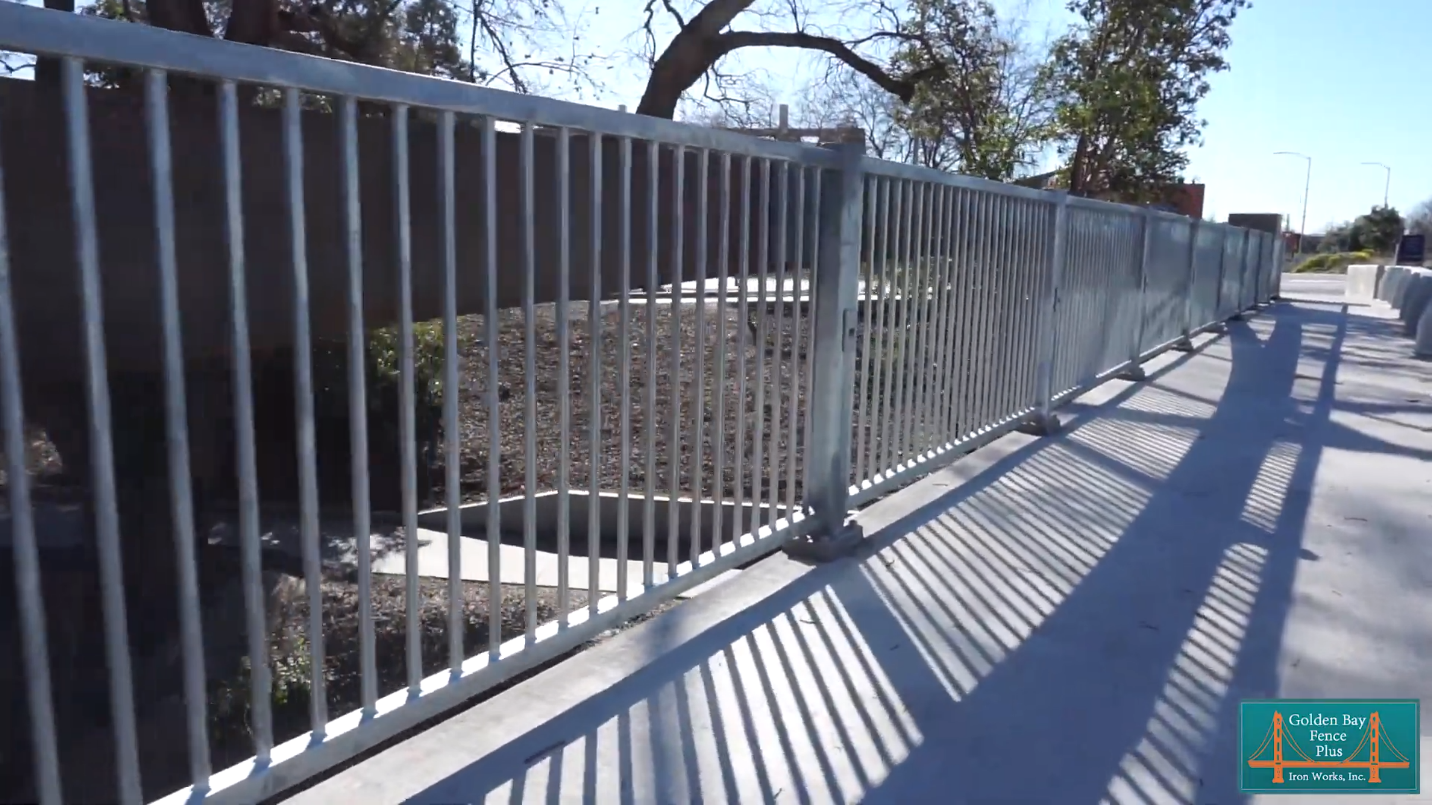 UC Davis – La Rue Bridge - Golden Bay Fence Plus Ironworks Inc